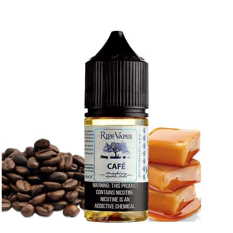 سالت کارامل و قهوه رایپ ویپ Ripe Vapes Caramel Cafe ماردی ویپ پاد پاد ماد Maurdiy